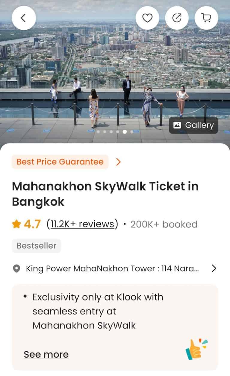 Mahanakhon Skywalk – Worth Visiting?